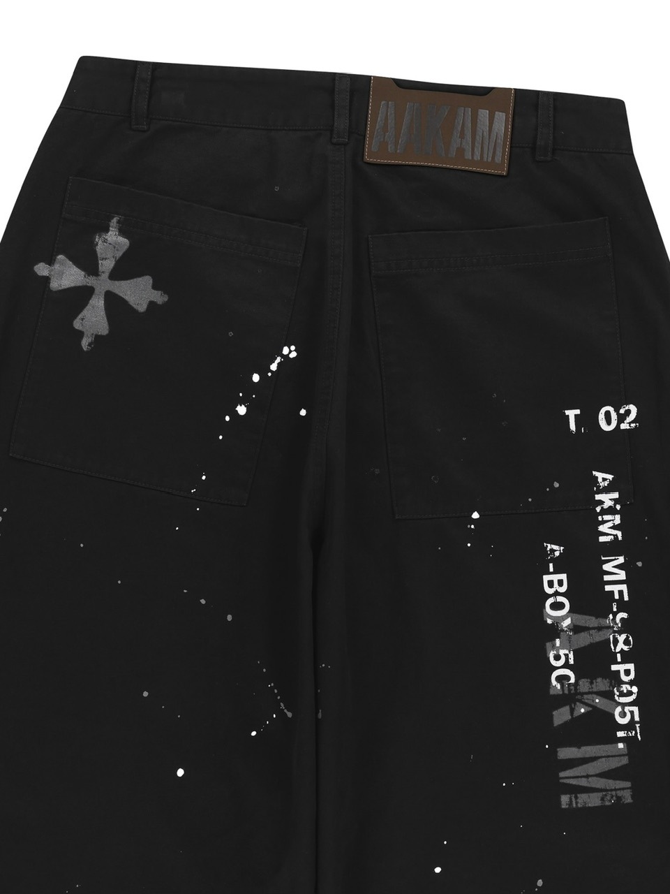 【AAKAM】Painted Military Cargo Pants | OUR BRAND,AAKAM | PRESSING WEB SHOP