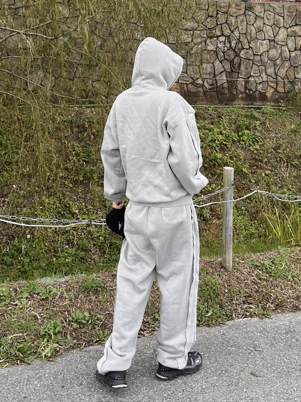 【youll】set up pigment sweat pants (2color) | OUR BRAND,youll (ユール ...