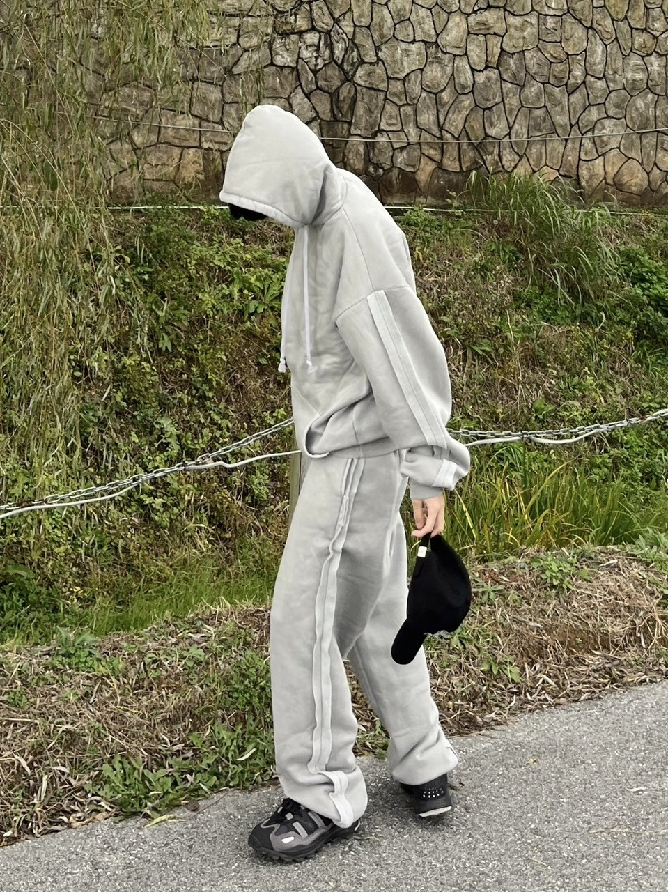 【youll】set up pigment sweat pants (2color) | OUR BRAND,youll (ユール ...