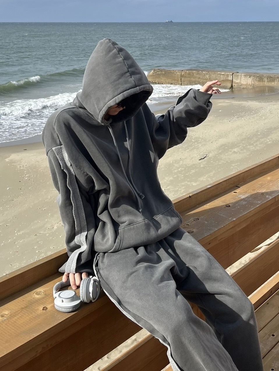 【youll】set up pigment sweat pants (2color) | OUR BRAND,youll (ユール ...