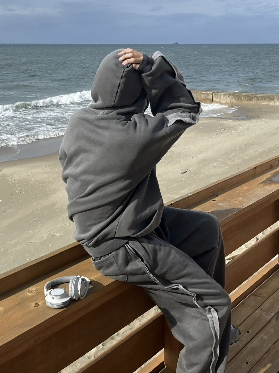 【youll】set up pigment sweat pants (2color) | OUR BRAND,youll (ユール ...
