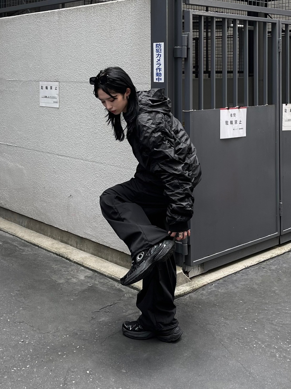 受注制【oaks】tuck design nylon wide pants (2color) | OUR BRAND,OaKS,PANTS ...