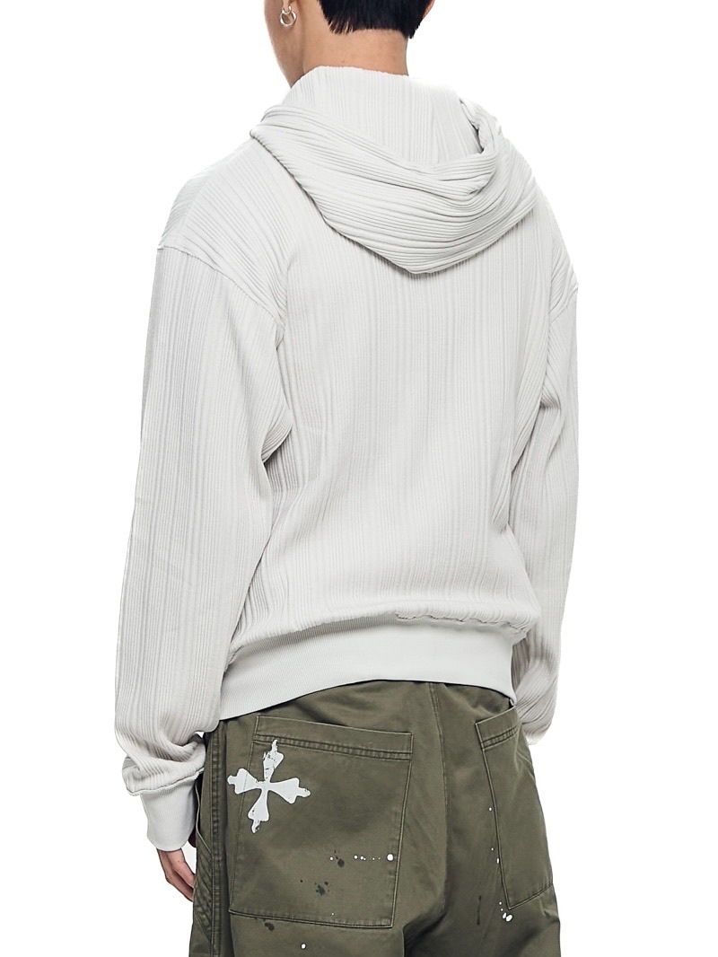 【AAKAM】Knitted Zip-Up Hoodie | OUR BRAND,AAKAM | PRESSING WEB SHOP