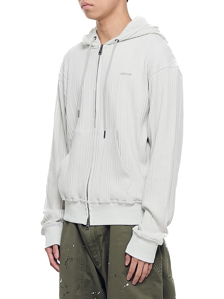 【AAKAM】Knitted Zip-Up Hoodie | OUR BRAND,AAKAM | PRESSING WEB SHOP