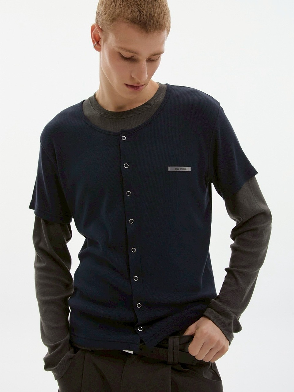 【ESC STUDIO】soft double t-shirt/ 【イーエスシーステュディオ】ソフトダブル長袖Tシャツ | OUR BRAND,ESC STUDIO | PRESSING ...