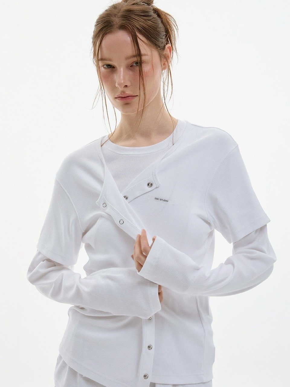 【ESC STUDIO】soft double t-shirt/ 【イーエスシーステュディオ】ソフトダブル長袖Tシャツ | OUR BRAND ...