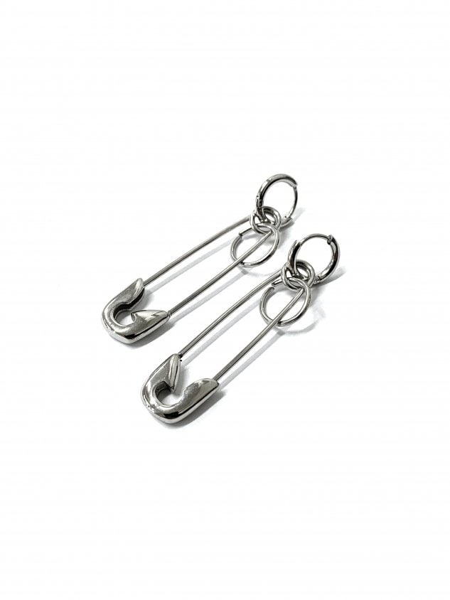 受注制【Never mind the XU】pin pierced earrings | OUR BRAND,Never mind the ...