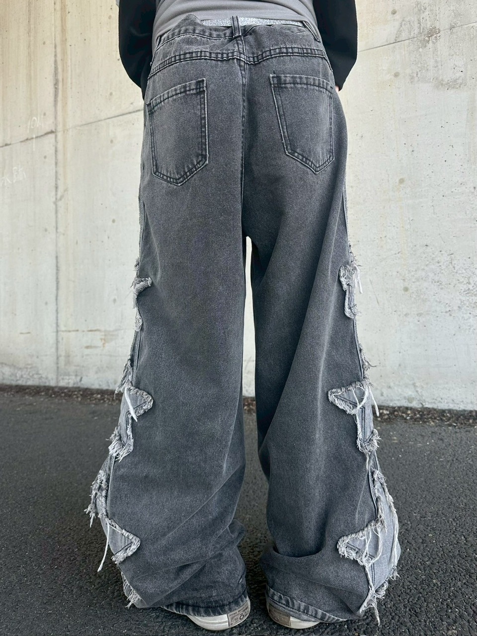 【LUV CODE】star design denim pants (2color) | OUR BRAND,LUV CODE ...