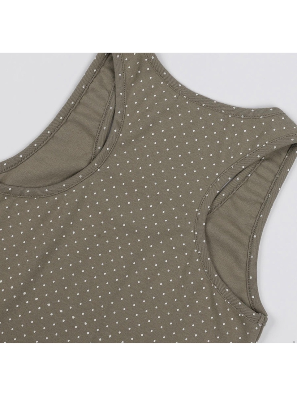 【FANCY CLUB】 Dot Button Sleeveless / 【ファンシークラブ】ドットボタンタンクトップ | OUR BRAND ...
