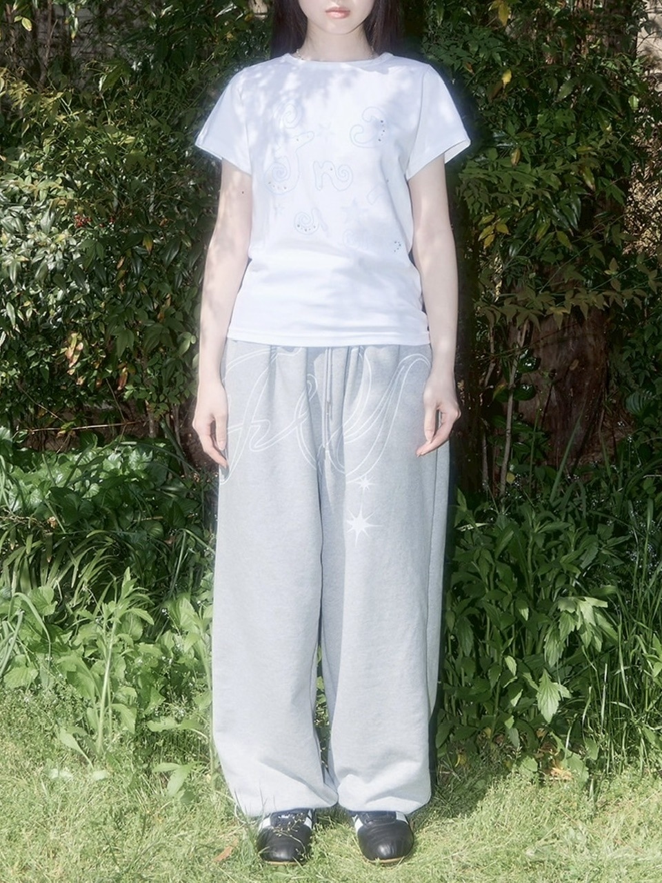 【FANCY CLUB】Gliter Mazy Logo Tee | OUR BRAND,FANCY CLUB | PRESSING WEB SHOP