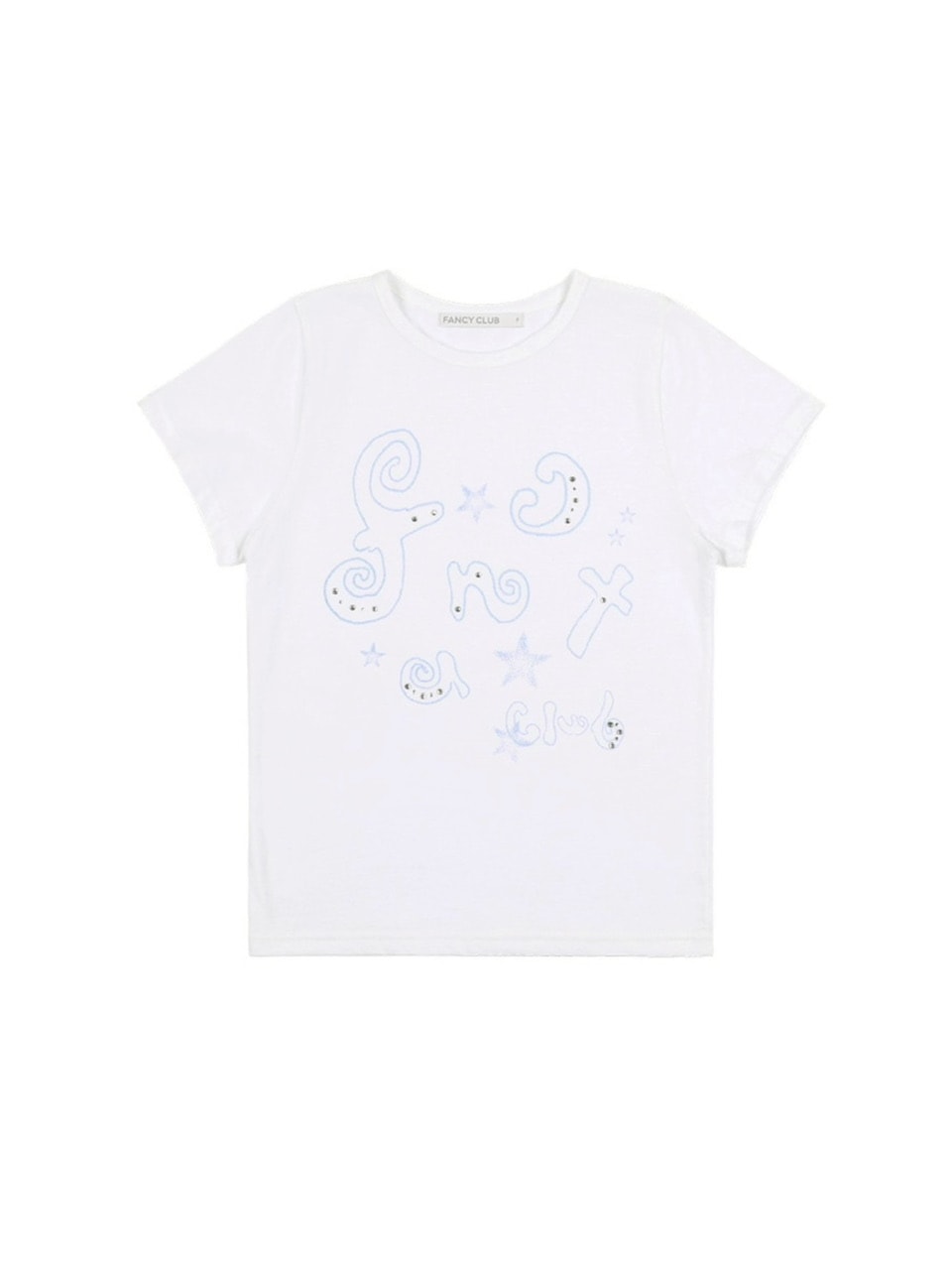 【FANCY CLUB】Gliter Mazy Logo Tee | OUR BRAND,FANCY CLUB | PRESSING WEB SHOP