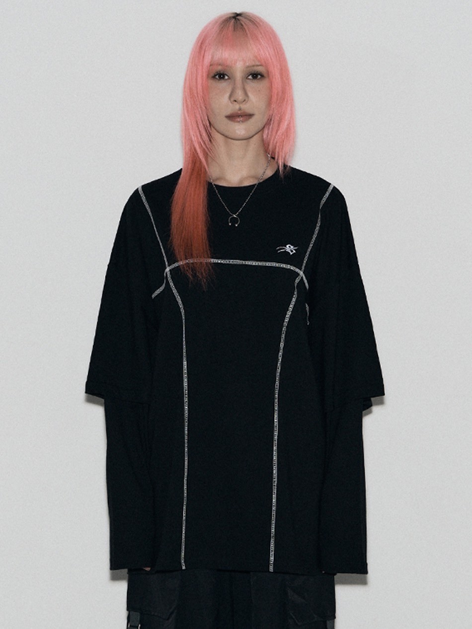 【SETUP‐EXE】LAYERD SLEEVE STITCH T-SHIRT | OUR BRAND,SETUP-EXE | PRESSING WEB SHOP