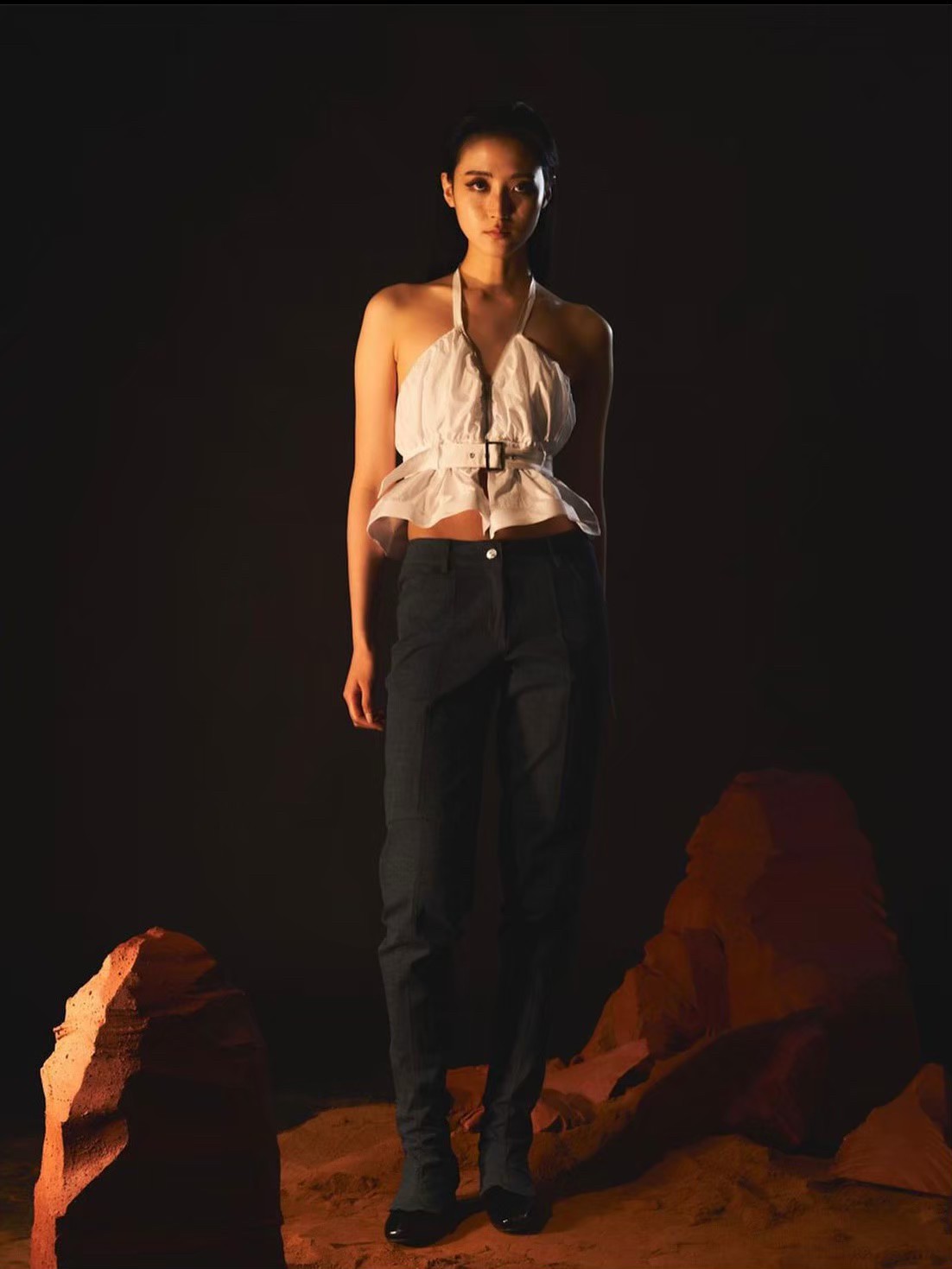 【ARTS DE BASE】Bike Zipped Denim Pants (Woman) | OUR BRAND,arts de base | PRESSING WEB SHOP