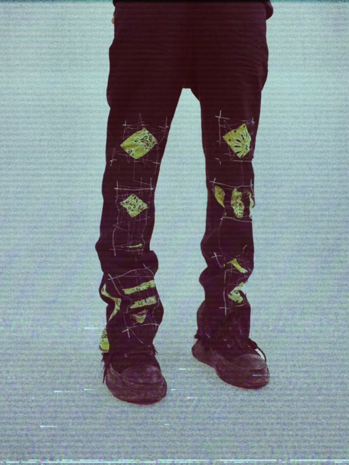 【Torvic Snk】Bandana pant destroye | OUR BRAND,Torvic Snk | PRESSING WEB SHOP