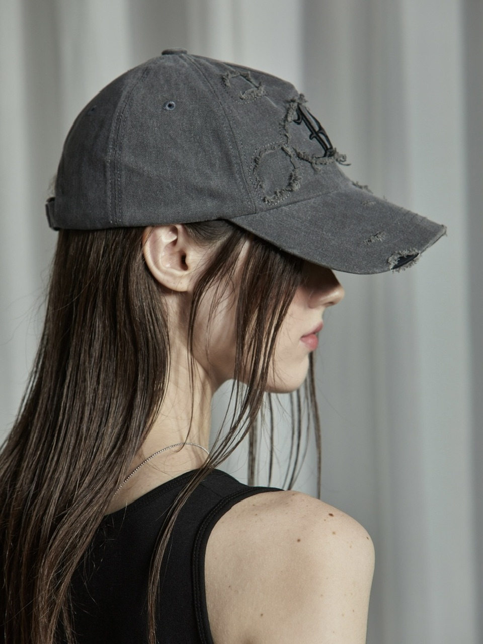 【GATELESS】DAMAGE LOGO CAP / 【ゲートレス】ダメージロゴキャップ | OUR BRAND,GATELESS ...