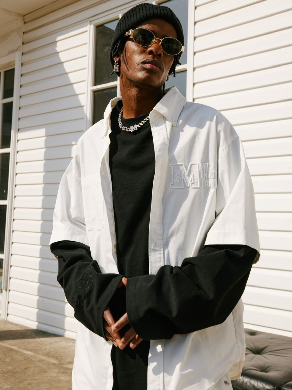 【MR. ENJOY DA MONEY】Fake Two Shirts | OUR BRAND,MR. ENJOY DA MONEY ...