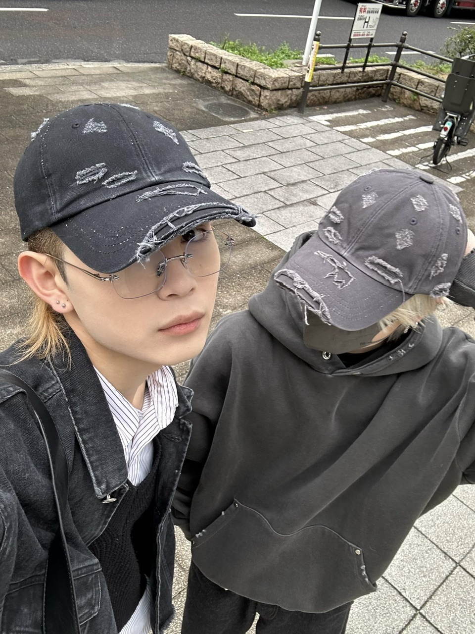 大阪店WEB限定受注制【Chikashitsu +】vintage damage cap (2color) | OUR BRAND ...