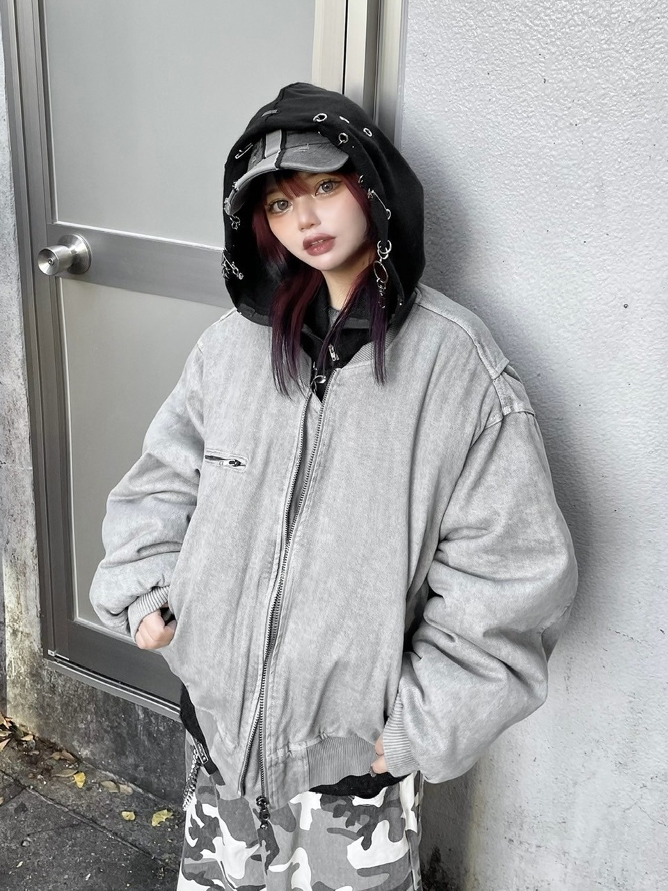 受注制【Never mind the XU】pigment ma-1 (3color) | OUR BRAND,Never mind the XU,OUTER | PRESSING WEB SHOP