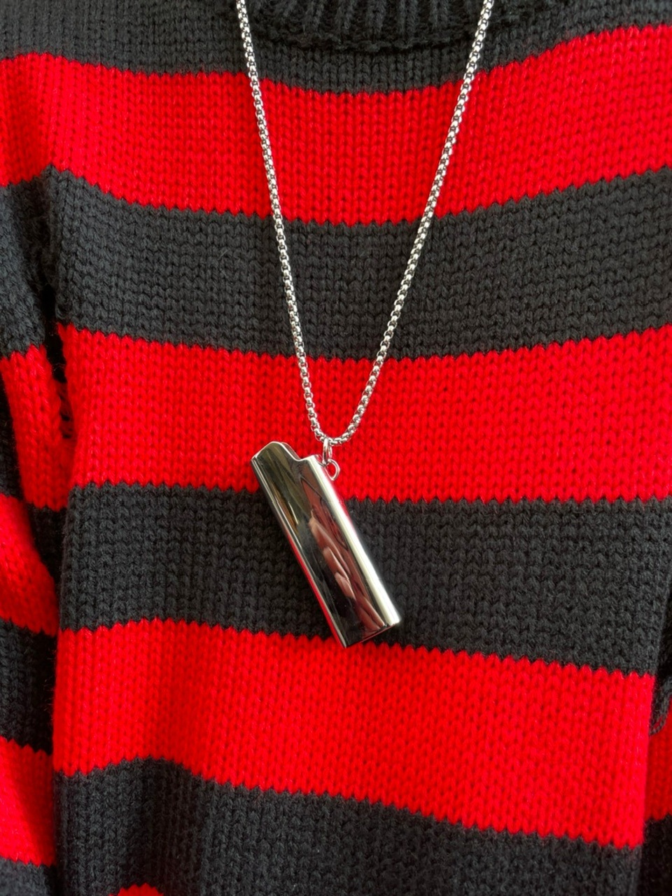 受注制【SUPADA】mini lighter chain necklace | OUR BRAND,SUPADA | PRESSING ...