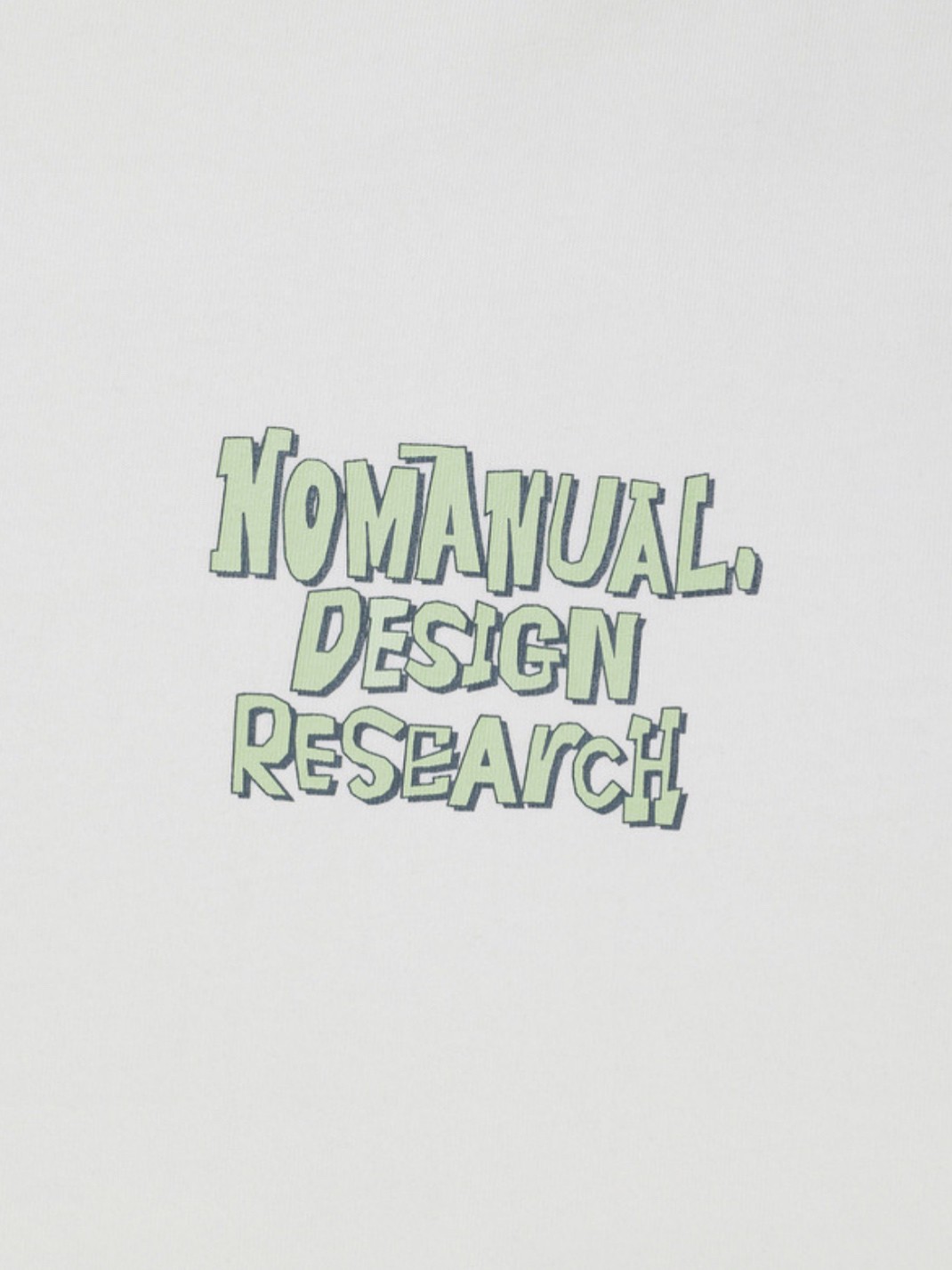 【NOMANUAL】DOODLE LOGO T-SHIRT | OUR BRAND,NOMANUAL | PRESSING WEB SHOP