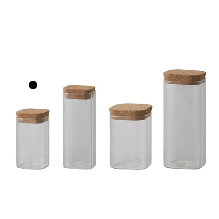 CL-777-406-000／Glass Square with Cork (ガラススクエア ウィズ コルク)／ナチュラル | すべての商品 | プロフローラ