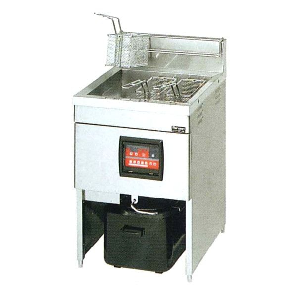 マルゼン IH式電磁フライヤー ファーストフードタイプ 一層式 MIF-23FD W550×D600×H800×B150 | 熱機器・保温機器 ...