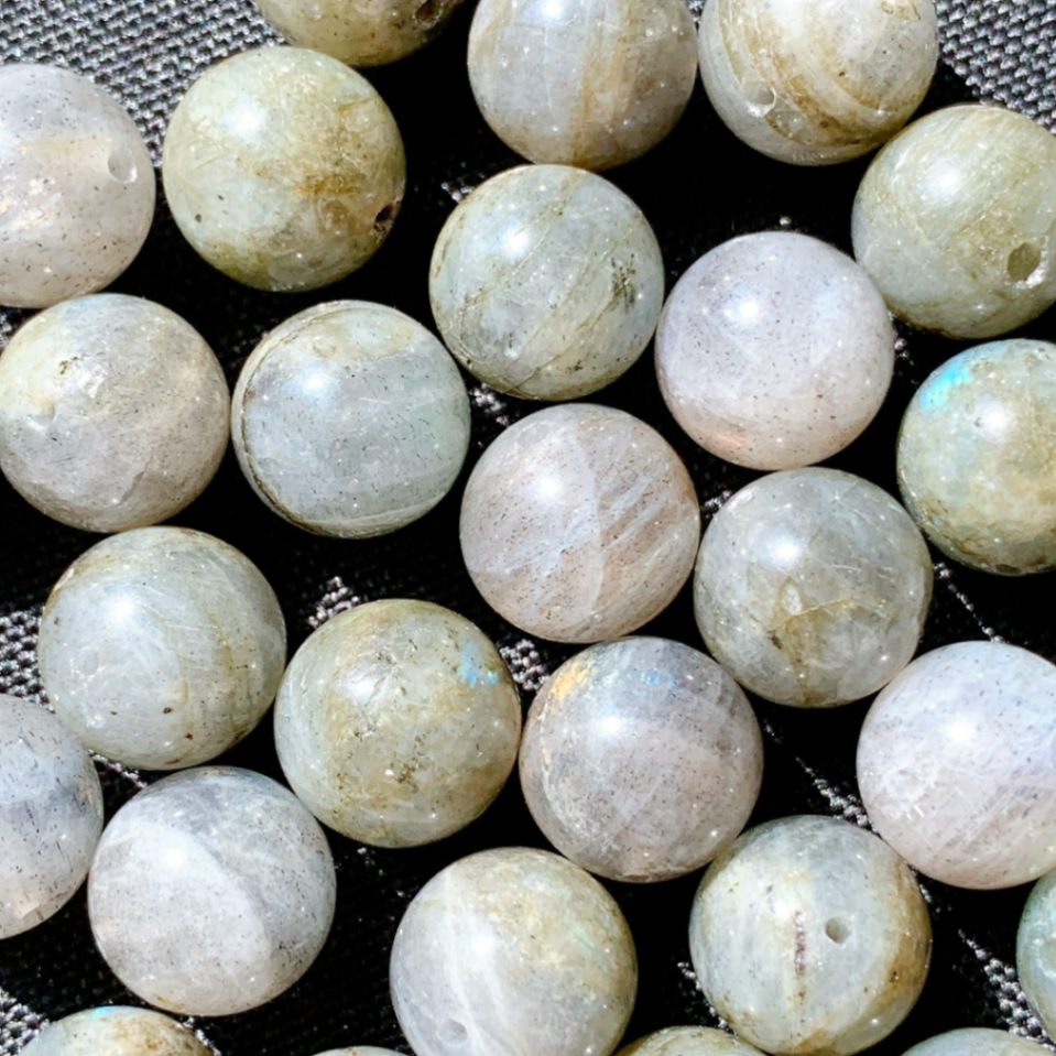 [648B]ラブラドライト(2A・12mm) | ビーズ | Crystals by Purely