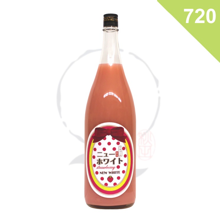 【リキュール】ニューホワイト ストロベリー | 酒のQoobe オンラインショップ