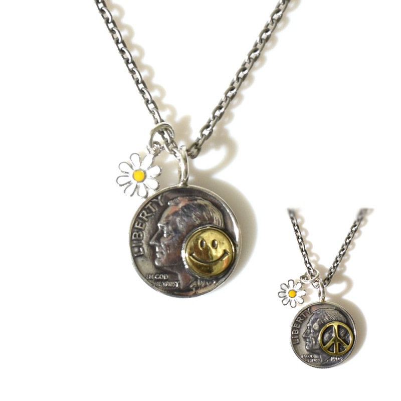 ノースワークス NORTH WORKS ネックレス フラワースマイル フラワーピース Flower Smile Flower Peace ...