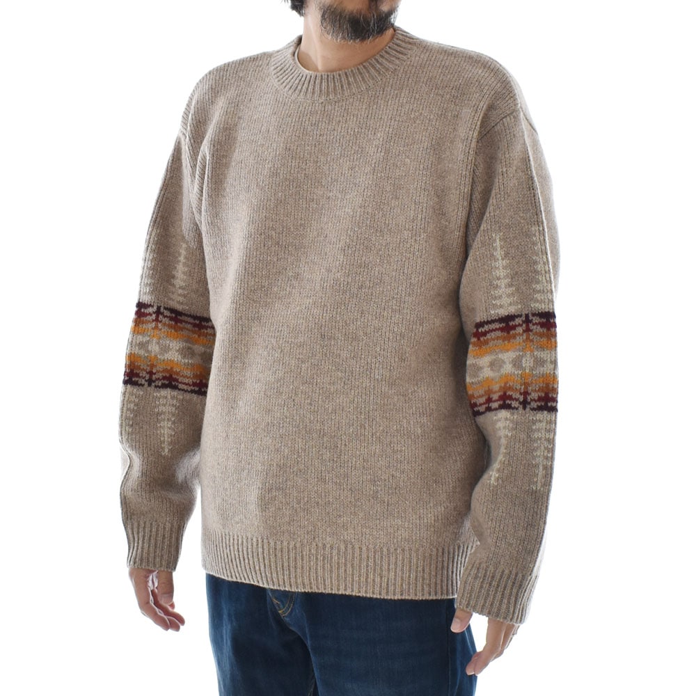 【5%OFFセール】ペンドルトン PENDLETON ニット セーター クルーネック プルオーバー 4575-8004【メンズ レディース 男女兼用 ユニセックス オーバーサイズ ワイド ...