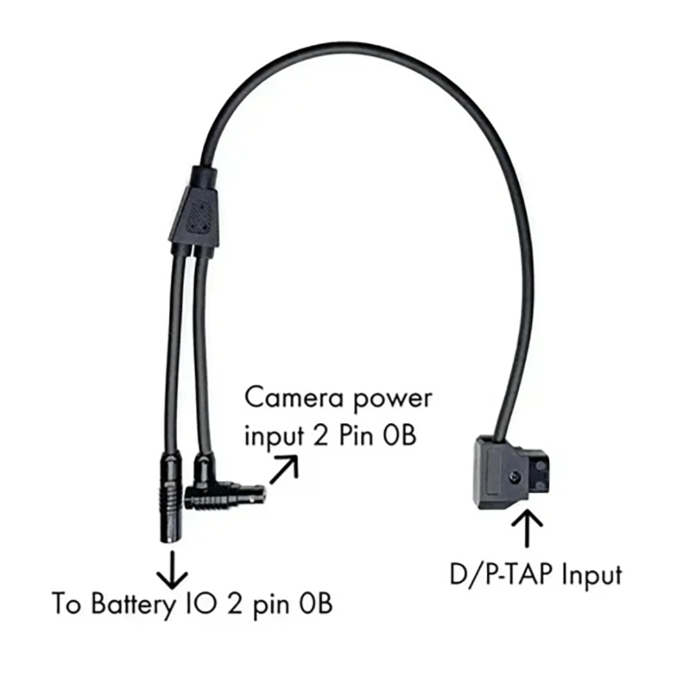 Battery IO DC Input Cable for Battery IO (for V1 V-Mount, Gold and MAX ...