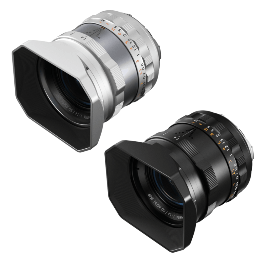 Simera 28mm F1.4 RF-Mount シルバー/ブラック