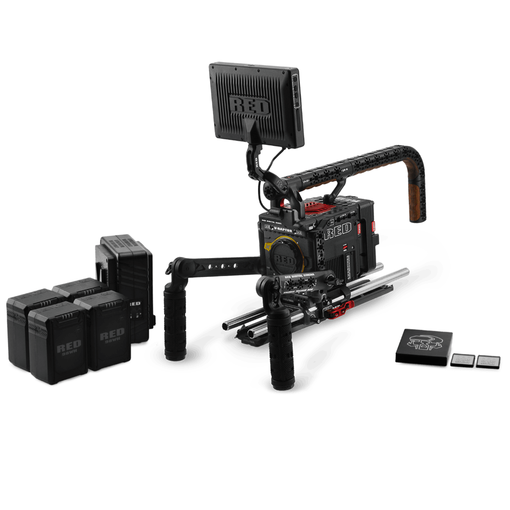 RED V-RAPTOR®[X] 8K VV Z Mount Production Pack (V-Lock)