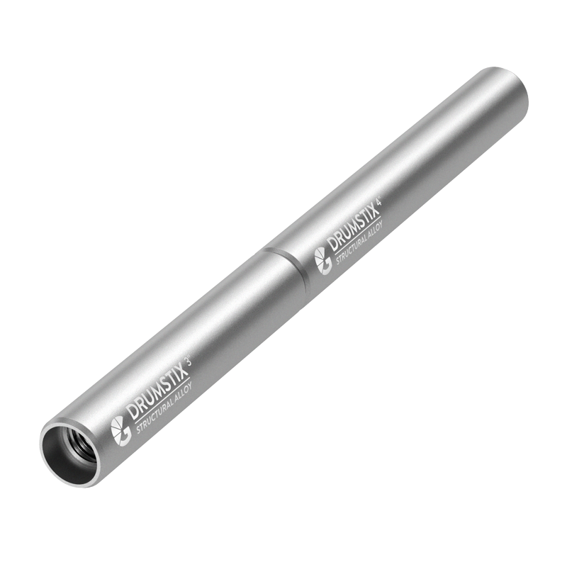 Drumstix Structural Alloy Threaded 15mm Rod – 4″ (10.2cm)