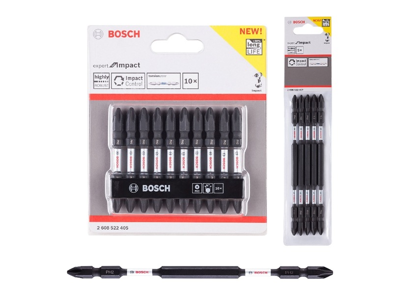 BOSCH 両頭ドライバービット +2*110 10本入り 2608522406 | その他,電動工具,DIYモデル,アダプタ ...