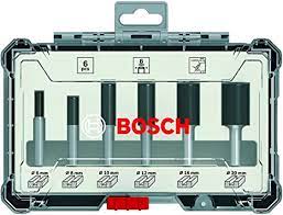 BOSCH ルーター・トリマービット ストレート 6本セット 2607017465 | その他,電動工具,DIYモデル,アダプタ ...