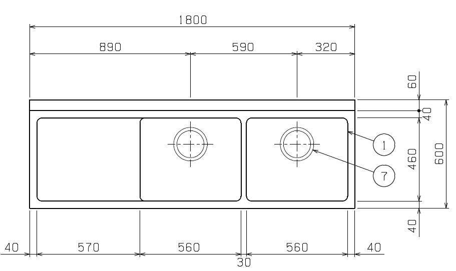 新品 マルゼン二層水切付シンク BSM2-186L 間口1800×奥行600×高さ800mm バックガードあり 送料無料（沖縄・北海道・一部離島を除く） メーカー保証1年 | 新品,板金類 ...