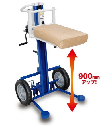 (送料無料)エムケー精工 LDM-090A 手動リフター 快力王くるりん(代引不可) ｜住設と電材の洛電マート【本店】