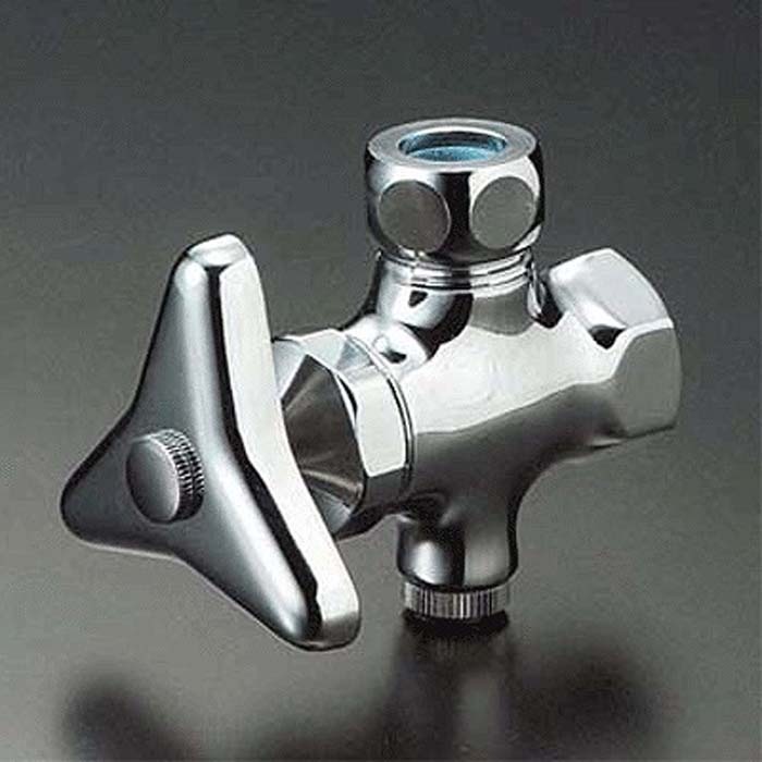 KVK K6W-P5 アングル形止水栓(水抜き付)(代引不可) | 住宅設備機器,アクセサリー | 住設と電材の洛電マート 本店