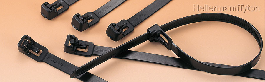 ヘラマンタイトン RF250-HSW リピートタイ 耐熱耐候性(100本入)黒 タイトン HellermannTyton ｜住設と電材の洛電マート【本店】