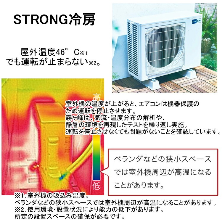 三菱電機 MSZ-GV2823-W ルームエアコン 霧ヶ峰 GVシリーズ 冷暖房とも主に10畳 ピュアホワイト 2023年モデル 単相100V 冷房 暖房 クーラー MITSUBISHI ...