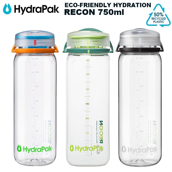 HydraPak(ハイドラパック) RECON 750ml(リーコン 750ml) BR01 | トレッキング,ウォーターパック・ボトル,ハイドラパック | 楽山荘