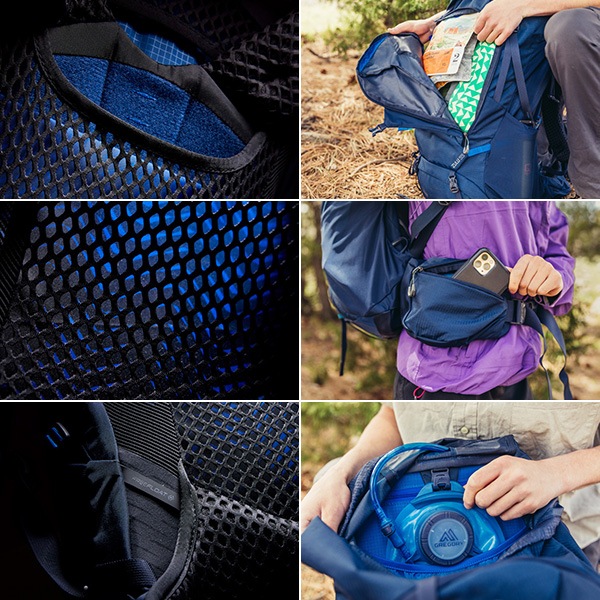 GREGORY(グレゴリー) ZULU45 ズール45 | バックパック,グレゴリー,テクニカルパック,ベンチレーテッドパック | 楽山荘