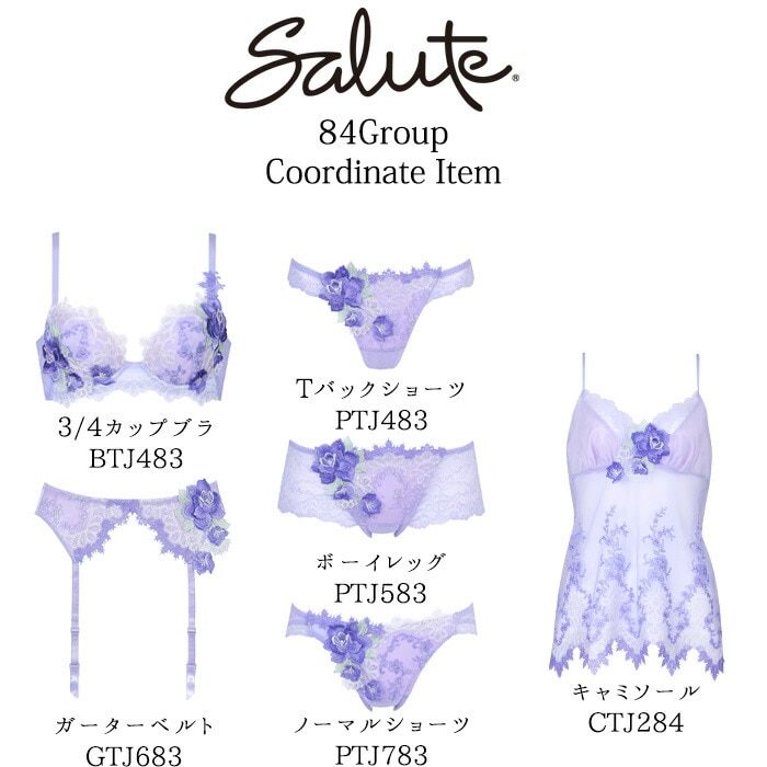 ワコール Wacoal サルート (Mサイズ) 84グループ ガーターベルト 女優という夢へ向かって進む物語をモチーフ GTJ684 【P】【送料無料】