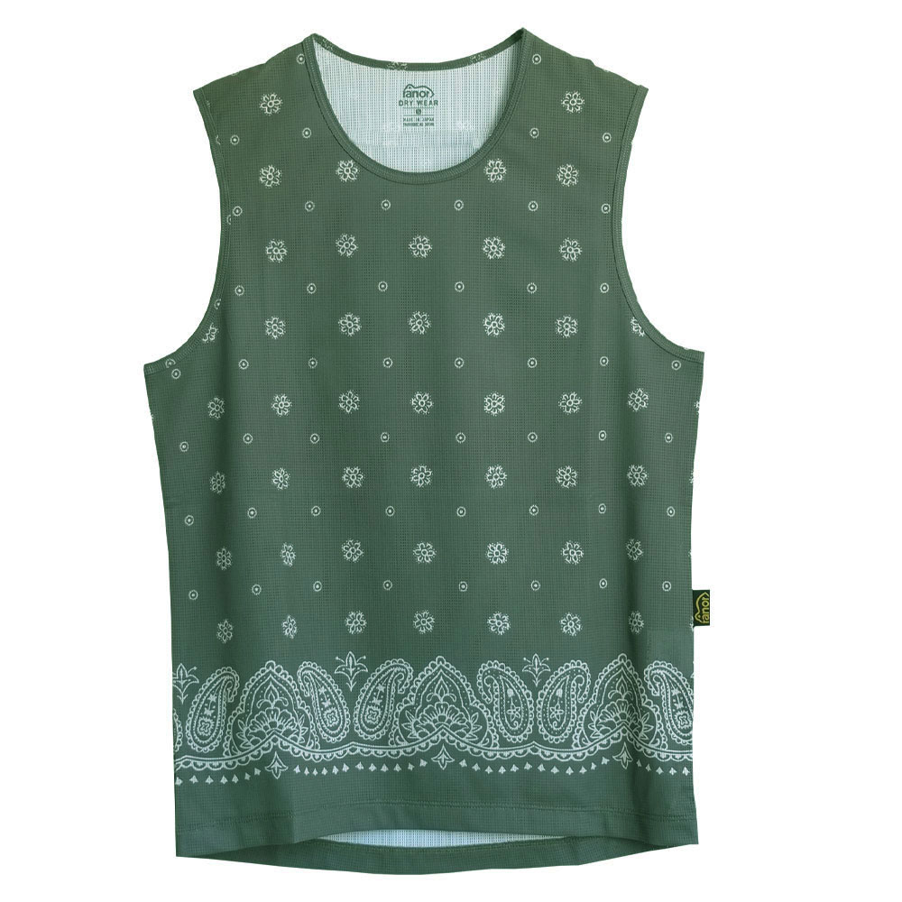 ALLMESH PANEL PATTERN NOSLEEVE | ALL ITEM | ranor