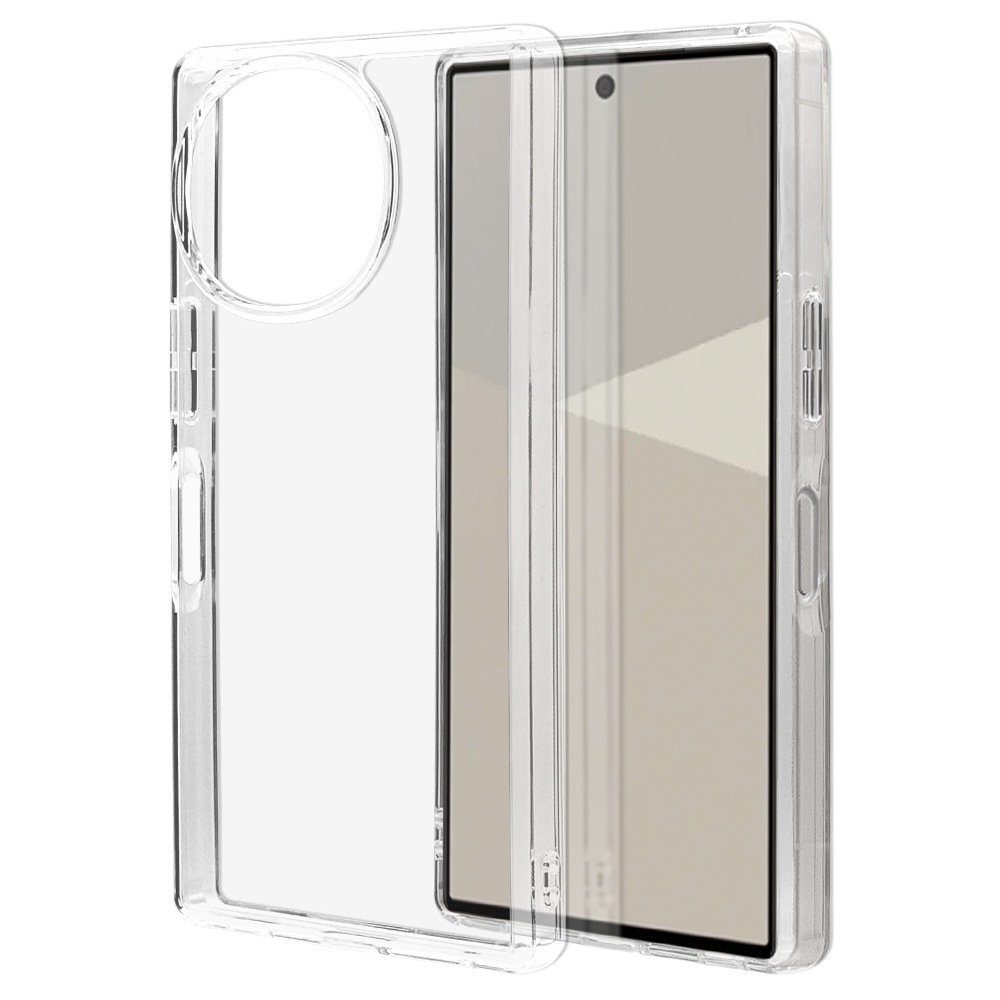 AQUOS R10 SH-51F R9 SH-51E ケース カバー ハイブリッド RHINOX ライノックス 耐衝撃吸収 MIL規格 クリア ...