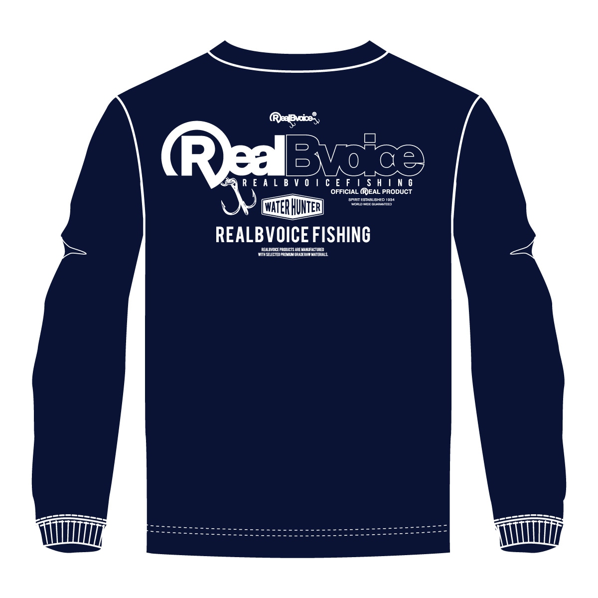 RBV FISHING DRY LONG T-SHIRT BIG SIZE