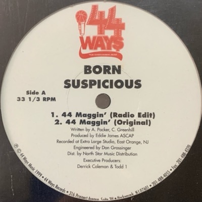 44 Maggin' / Born Suspicious ｜ RECORD STATION ｜ レコードステーション