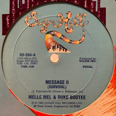 Message II (Survival) / Melle Mel & Duke Bootee ｜ RECORD STATION ｜ レコード ...