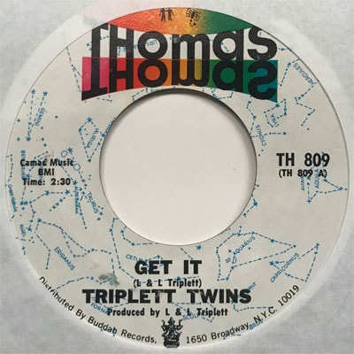 Get It / Pretty Please (45") / Triplett Twins ｜ RECORD STATION ｜ レコードステーション